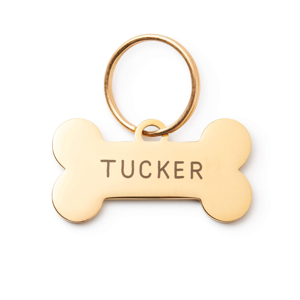 Bone Pet ID Tag The Foggy Dog Bone Pet ID Tag The Foggy Dog