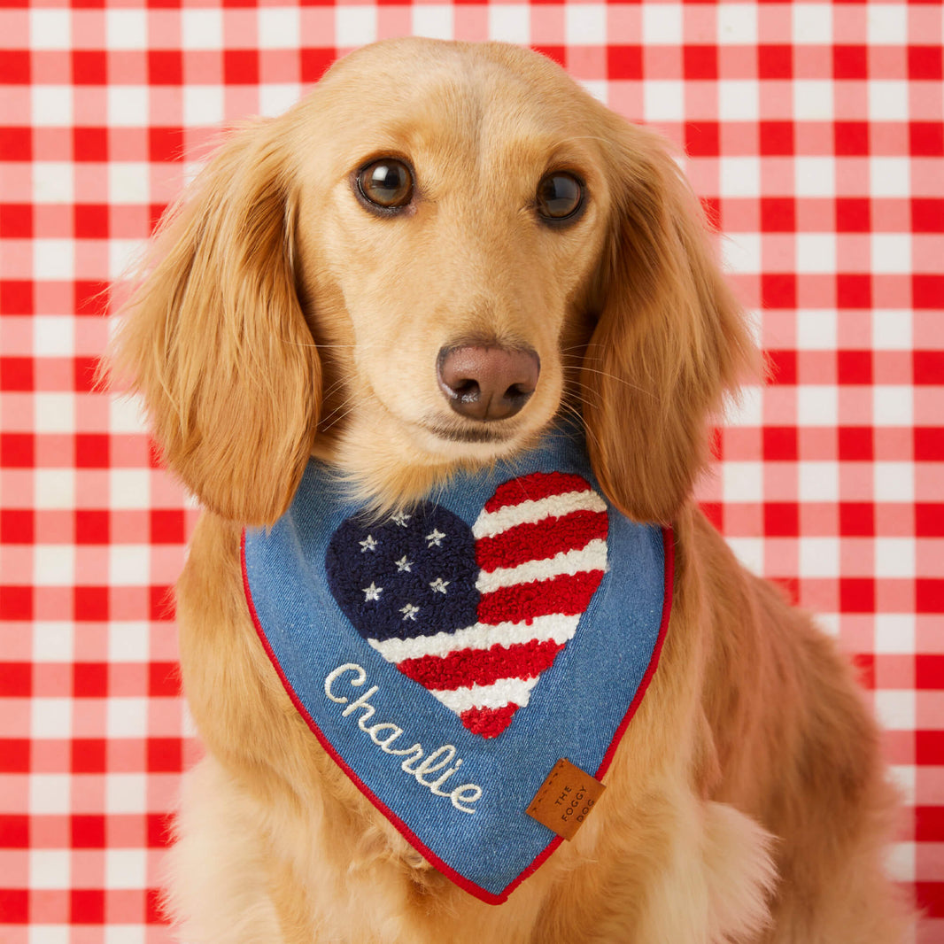 Classic Tie-On Dog Bandanas | Stylish Accessories for Every Pup | The ...