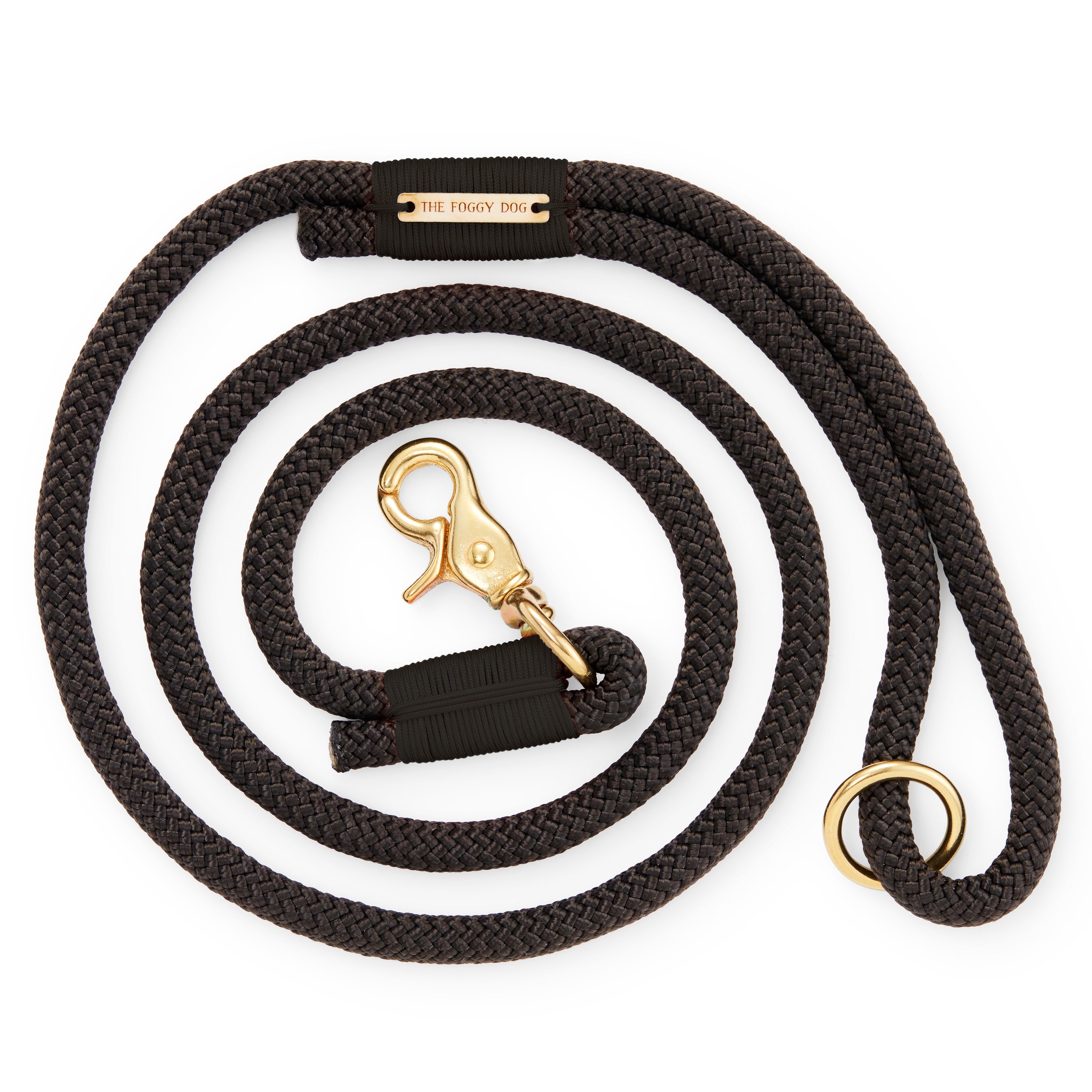 Black Climbing Rope Dog Leash – The Foggy Dog