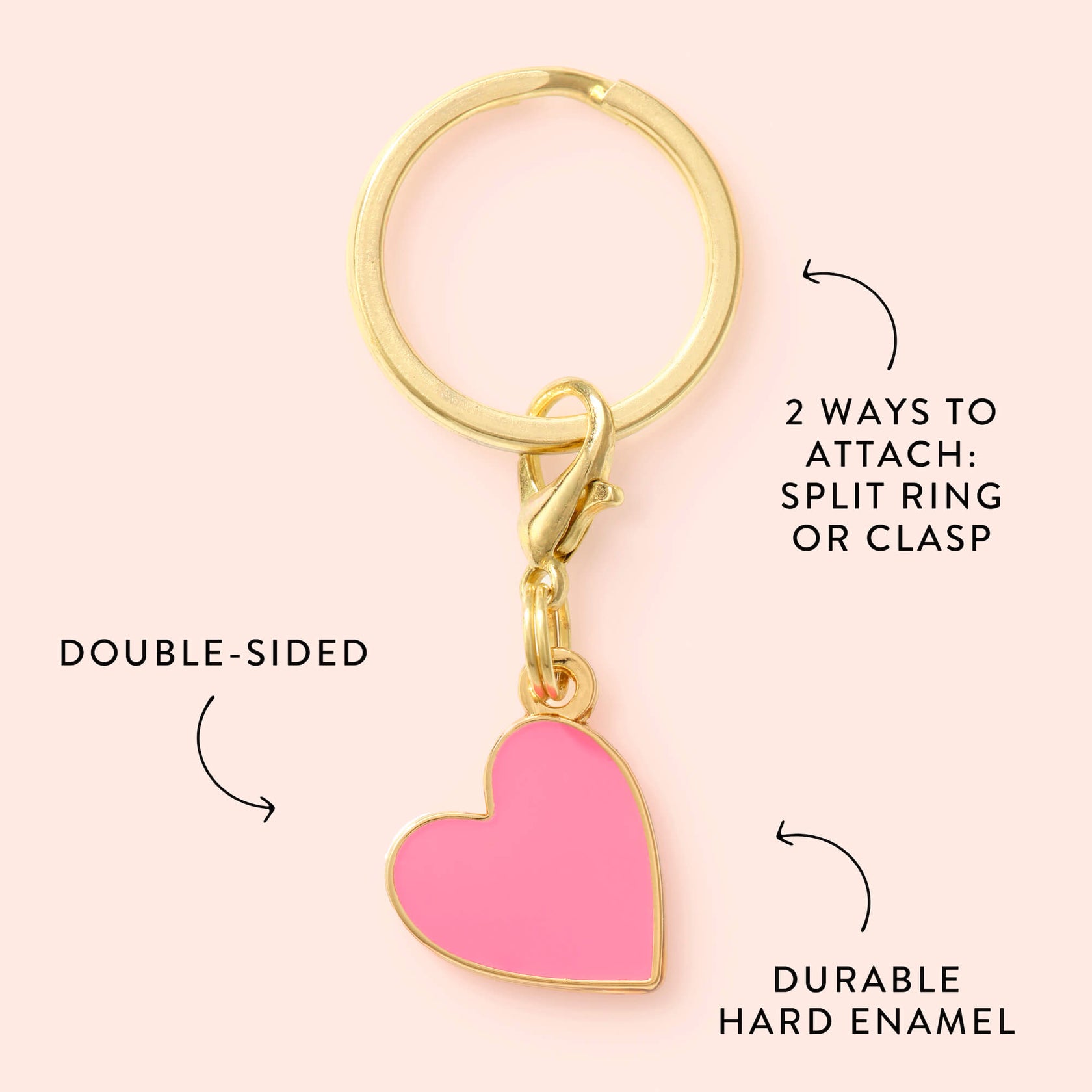 Heart Collar Charm – The Foggy Dog