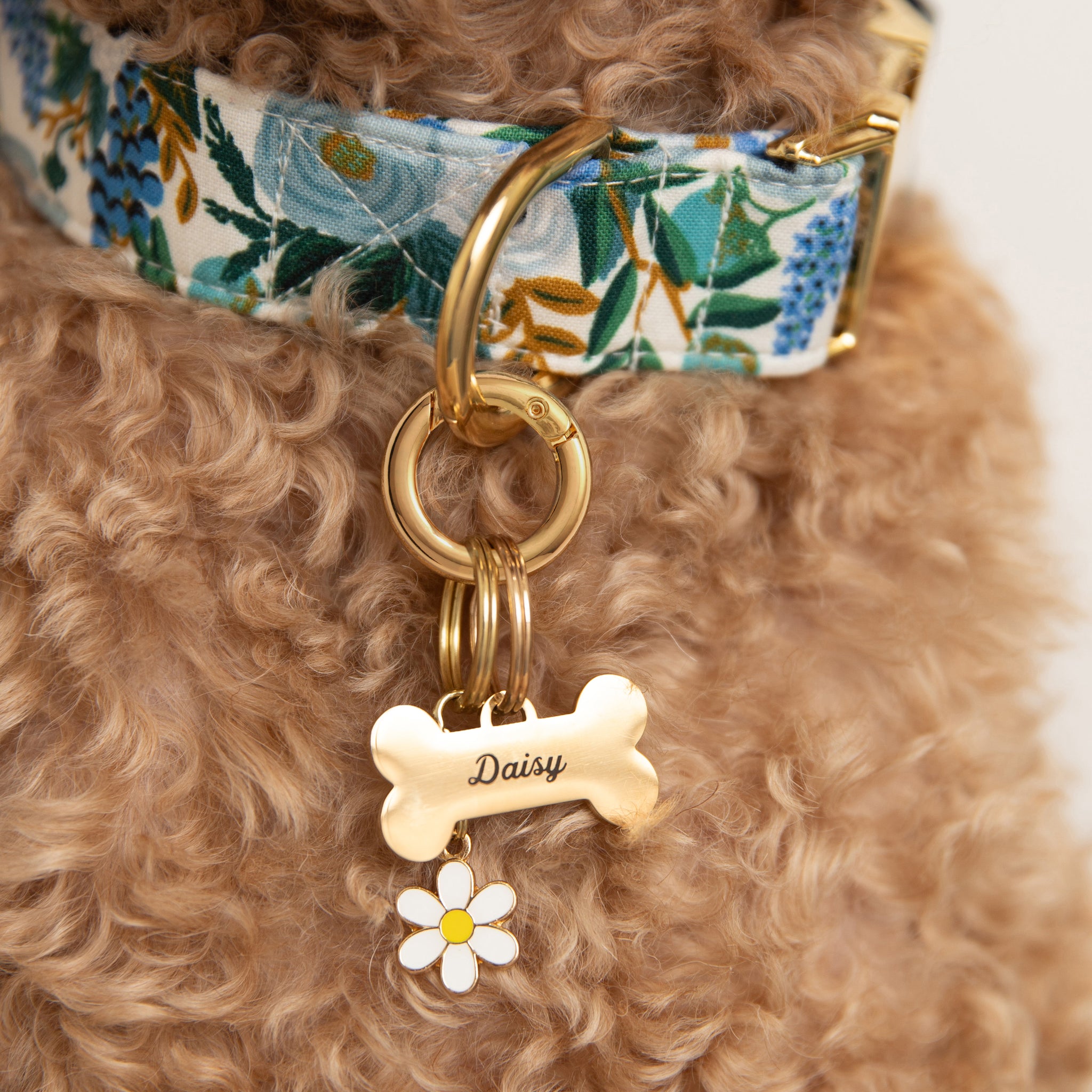 Daisy Collar Charm – The Foggy Dog