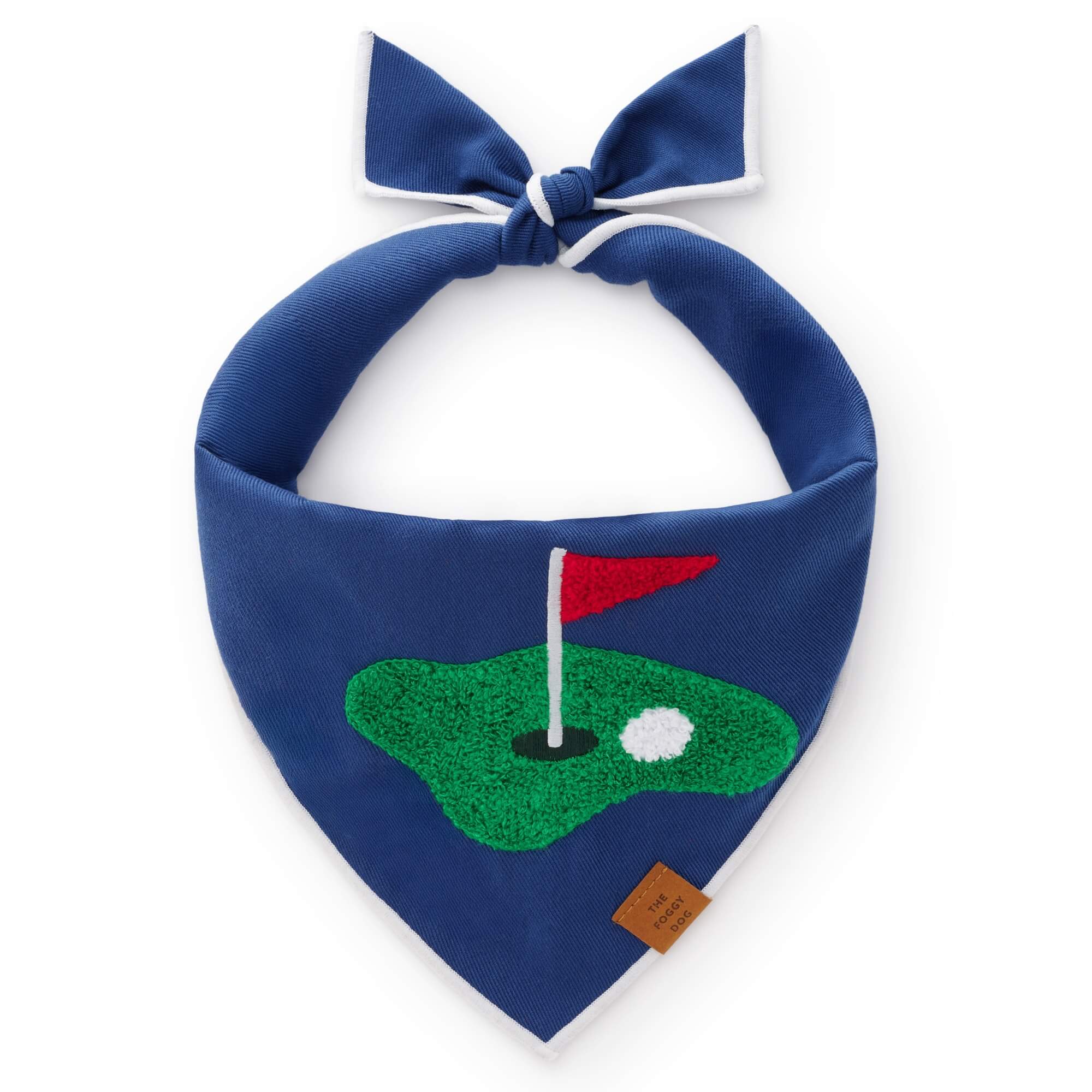 Golf Applique Dog Bandana – The Foggy Dog