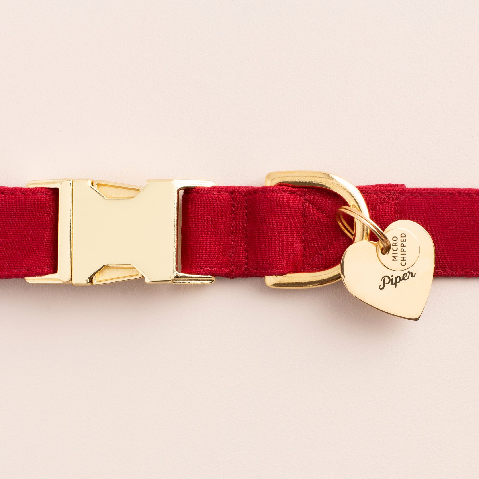 Ruby Dog Collar – The Foggy Dog